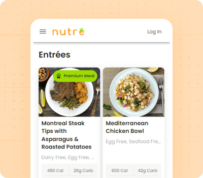 Healthy Meal Delivery Service - Nutre